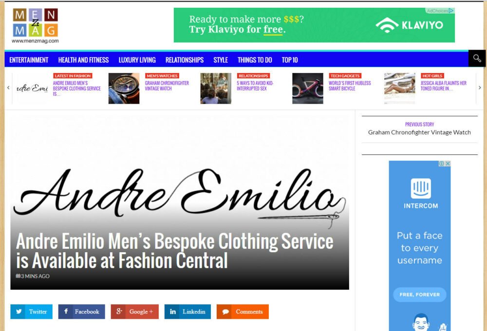 Press & Media - Andre Emilio