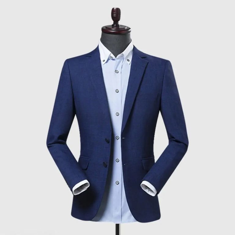 Navy Blue Mens Blazer for Summer- Andre Emilio