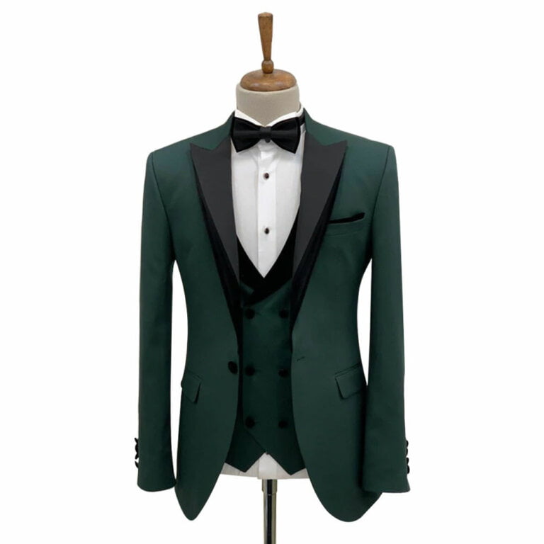 Buy Green Tuxedo Suits - 10% Off | Andre Emilio