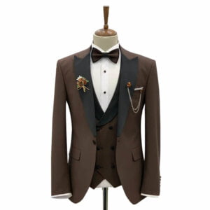Buy Custom Black and Lavender Tuxedo - Andre Emilio