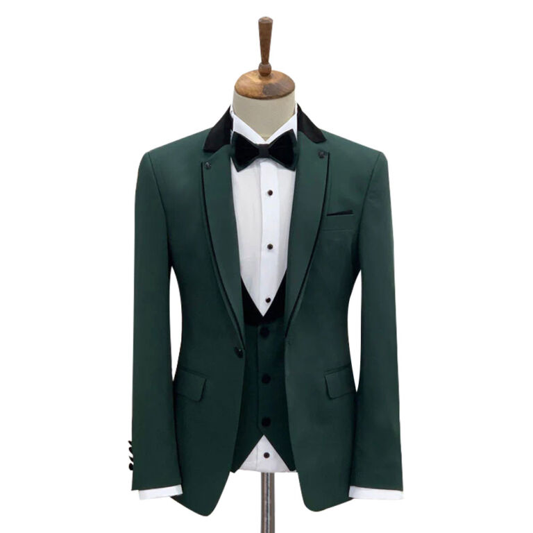 Buy Green Tuxedo Suits - 10% Off | Andre Emilio