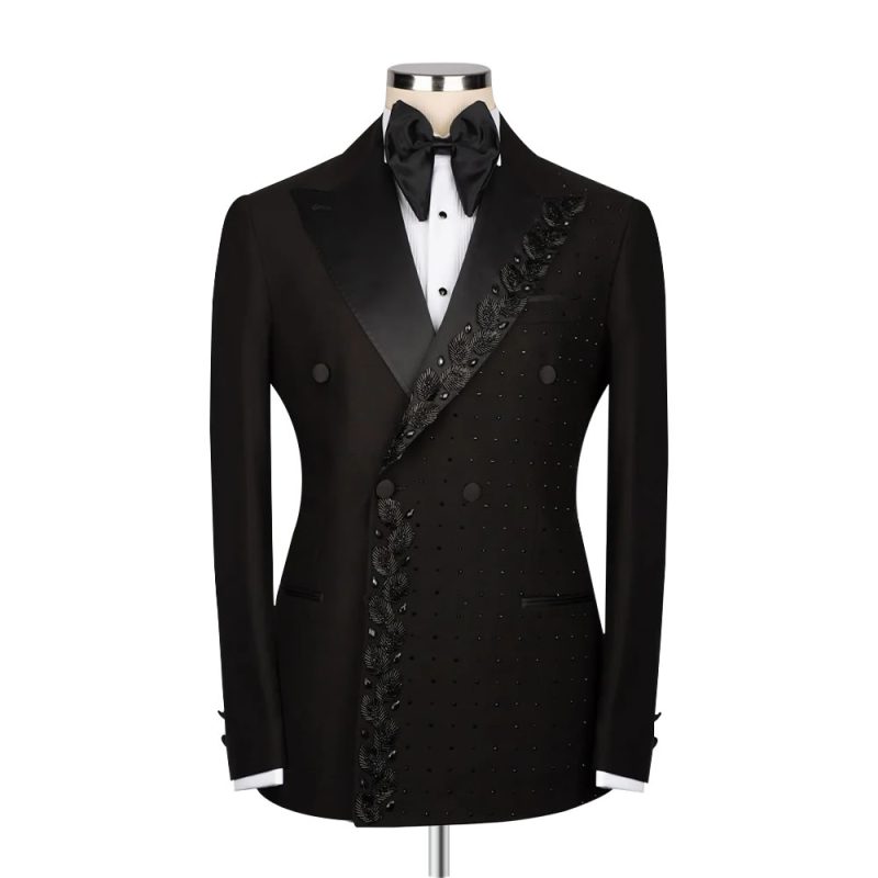 Buy Texture Black Morning Tuxedo - 10% off | Andre Emilio