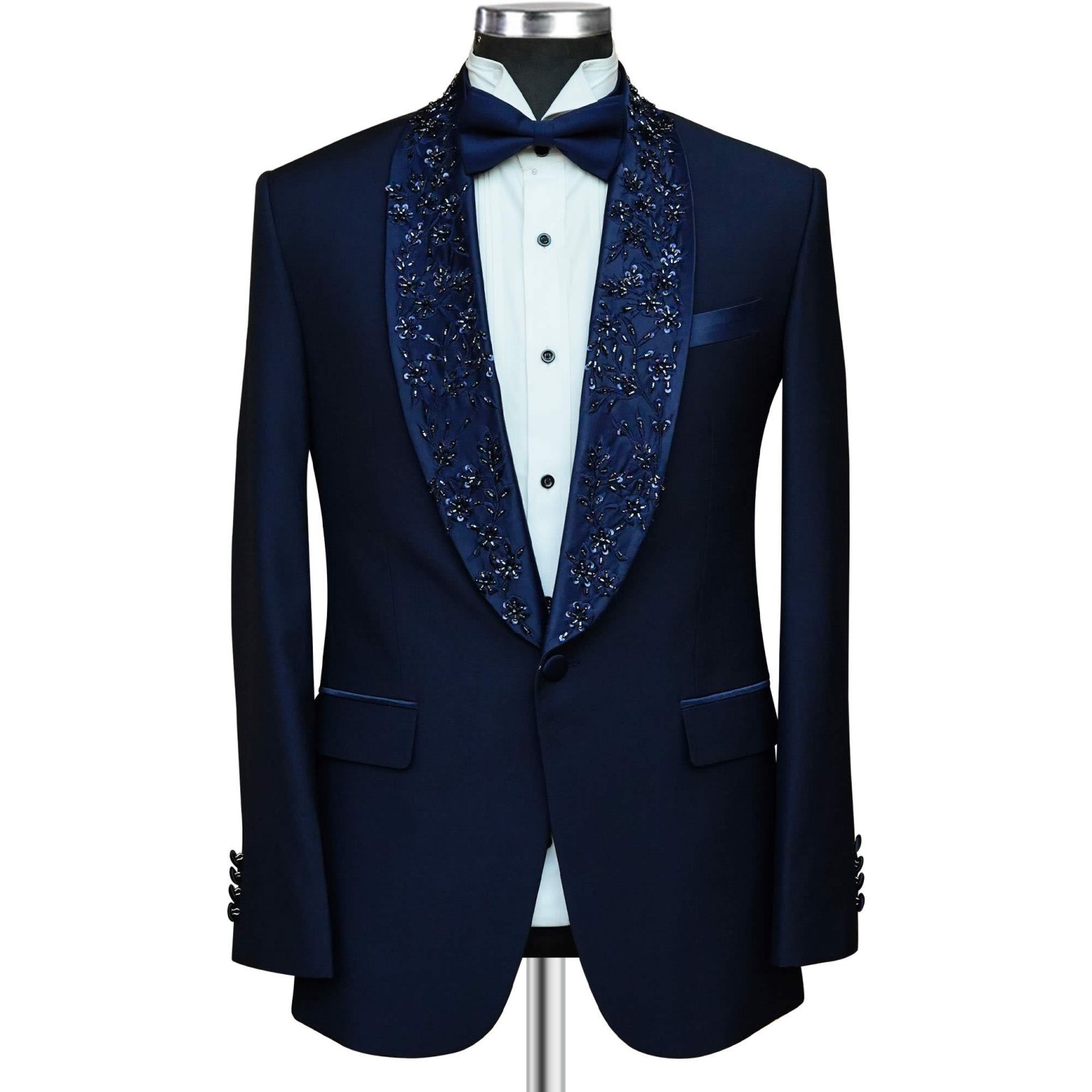 Buy Blue Tuxedo Suits - 10% Off - Andre Emilio