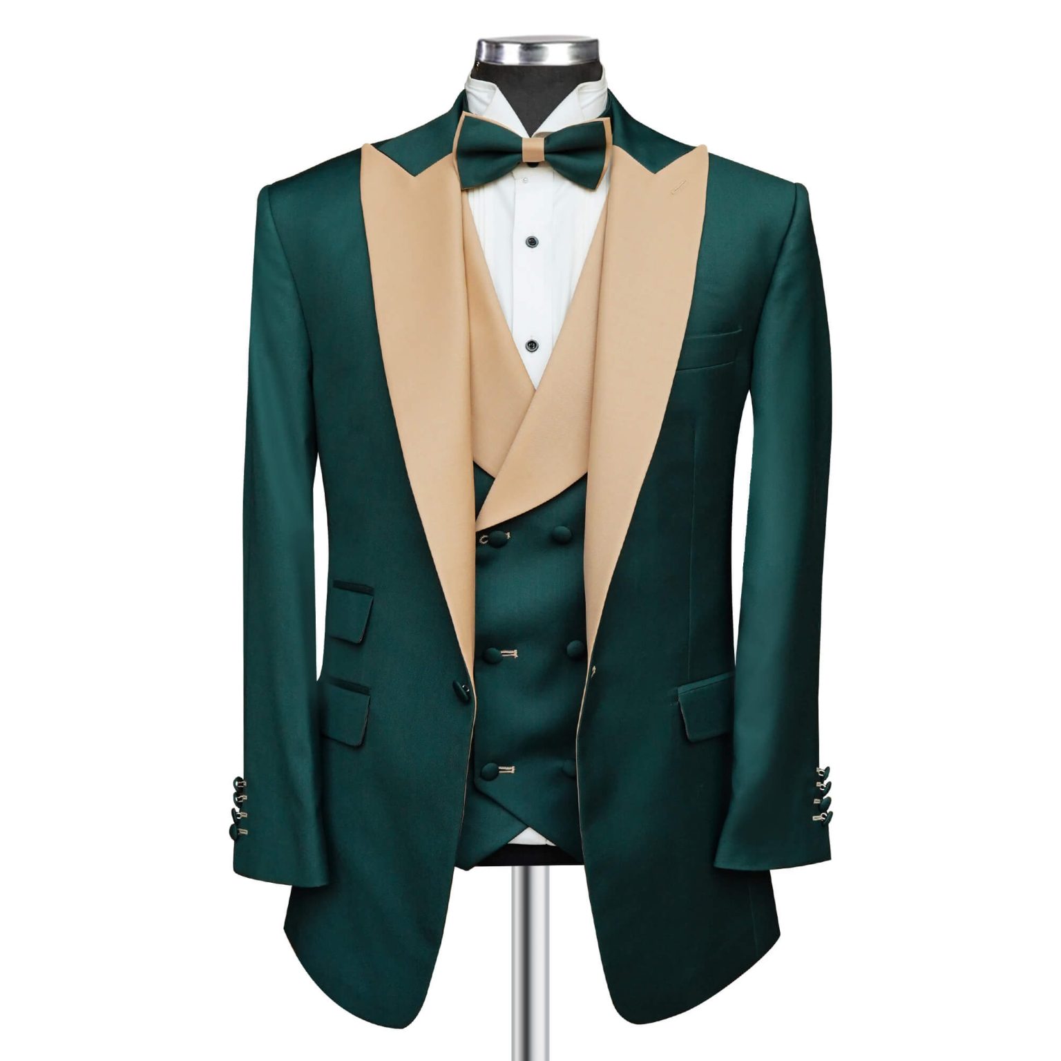 Buy Green Tuxedo Suits - 10% Off | Andre Emilio