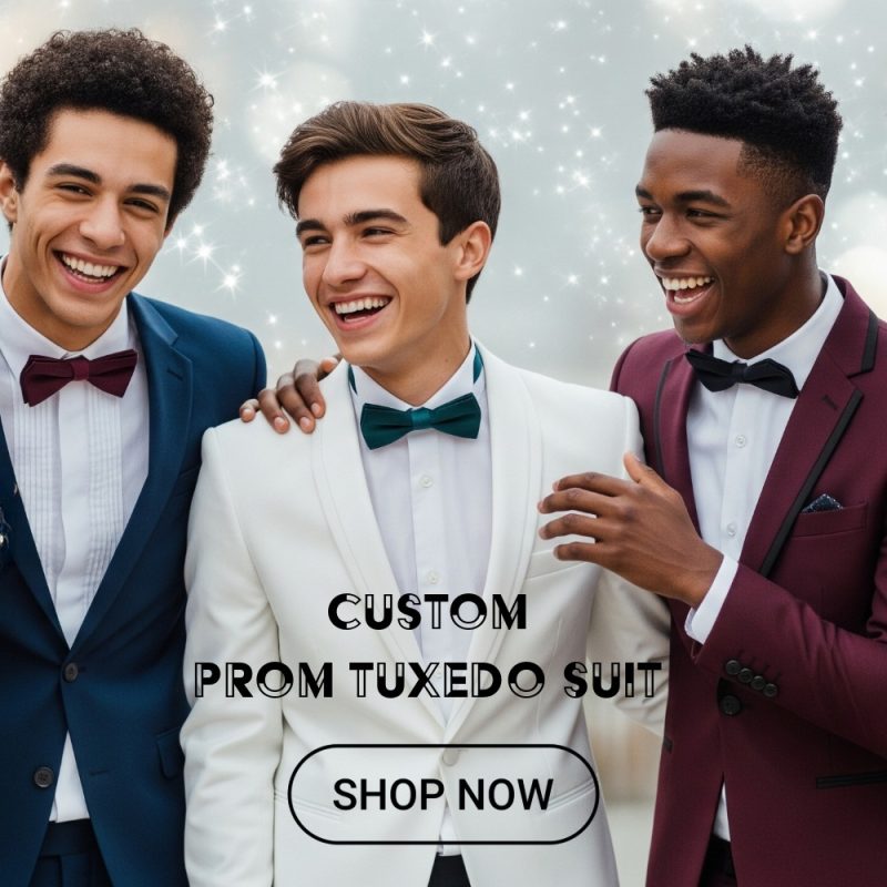 Custom Prom Suits & Tuxedos for 2026